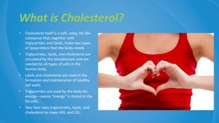 Cholesterol Education - What's New? | PPT