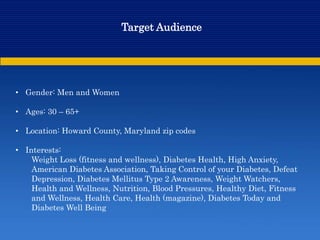 Facebook Ad Campaign: Wellness Screening for Your Health | PPT