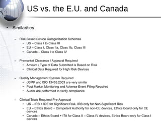 CE Marking , FDA Approval and Associated Regulations for Wellness | PPT