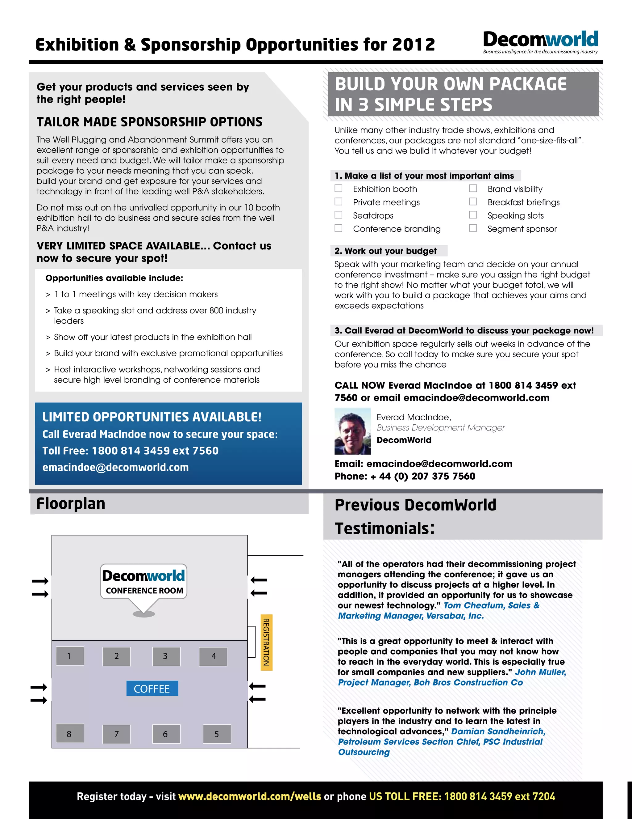 Well Plugging and Abandonment Conference Brochure | PDF