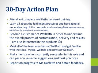 Well path operations intern 30 60-90 plan | PPTX