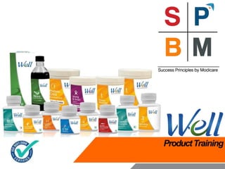 Modicare Well product training | PPTX