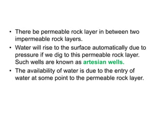 Wells | PPTX | Geography | Science