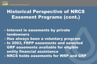 Agricultural Conservation Easement Program (ACEP) - Bruce Wells | PDF ...