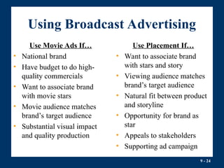 broadcast media effective advertising media | PPT