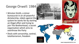 Wells and Orwell | PPTX