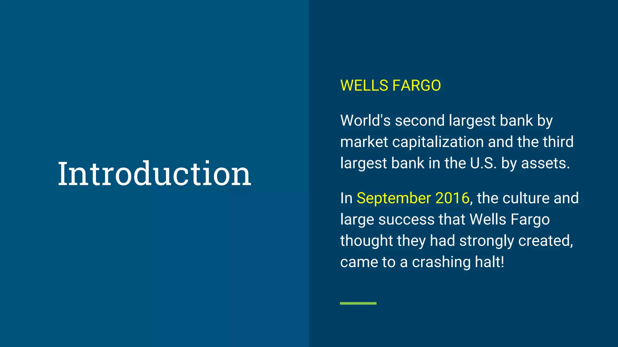 Wells Fargo Account scandal Case | PPTX