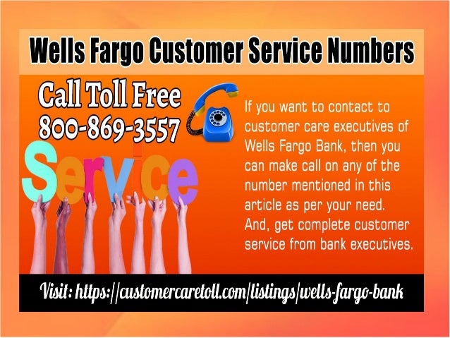 Wells Fargo Customer Service Numbers