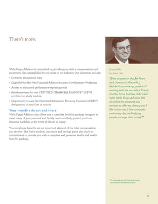 Wells Fargo Financial Advisor Program Brochure | PDF