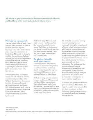 Wells Fargo Financial Advisor Program Brochure | PDF