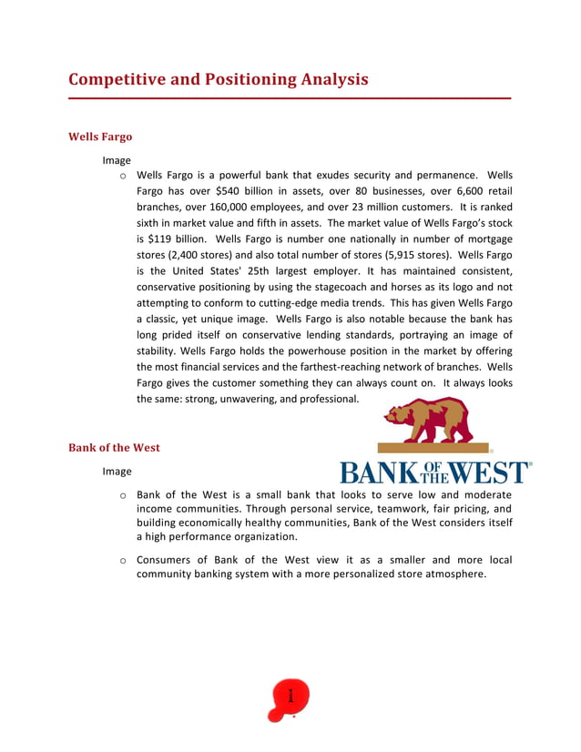 Wells Fargo (Integrated Marketing Campaign) | PDF