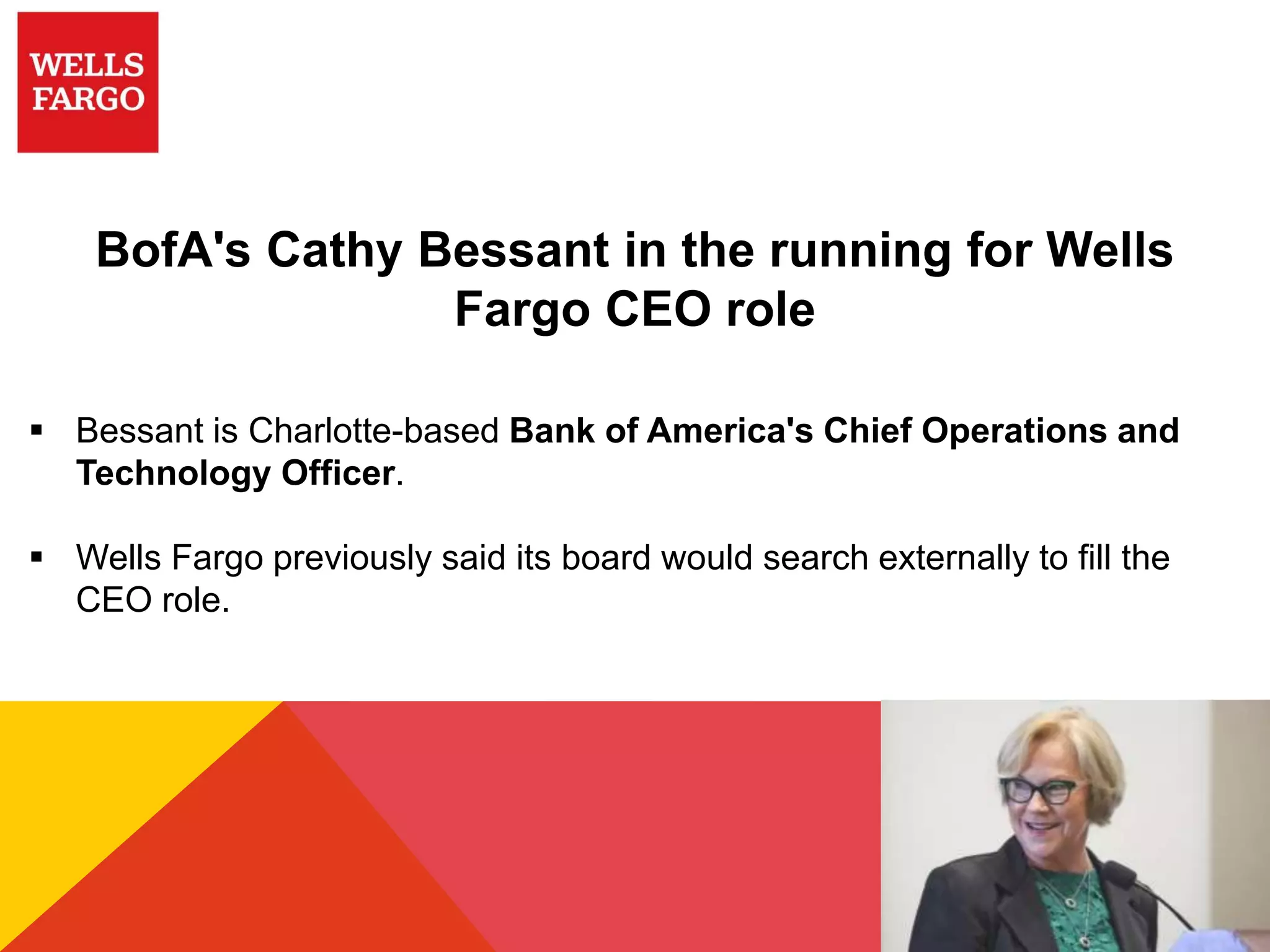 7 keys to open doors at Wells Fargo | PPT