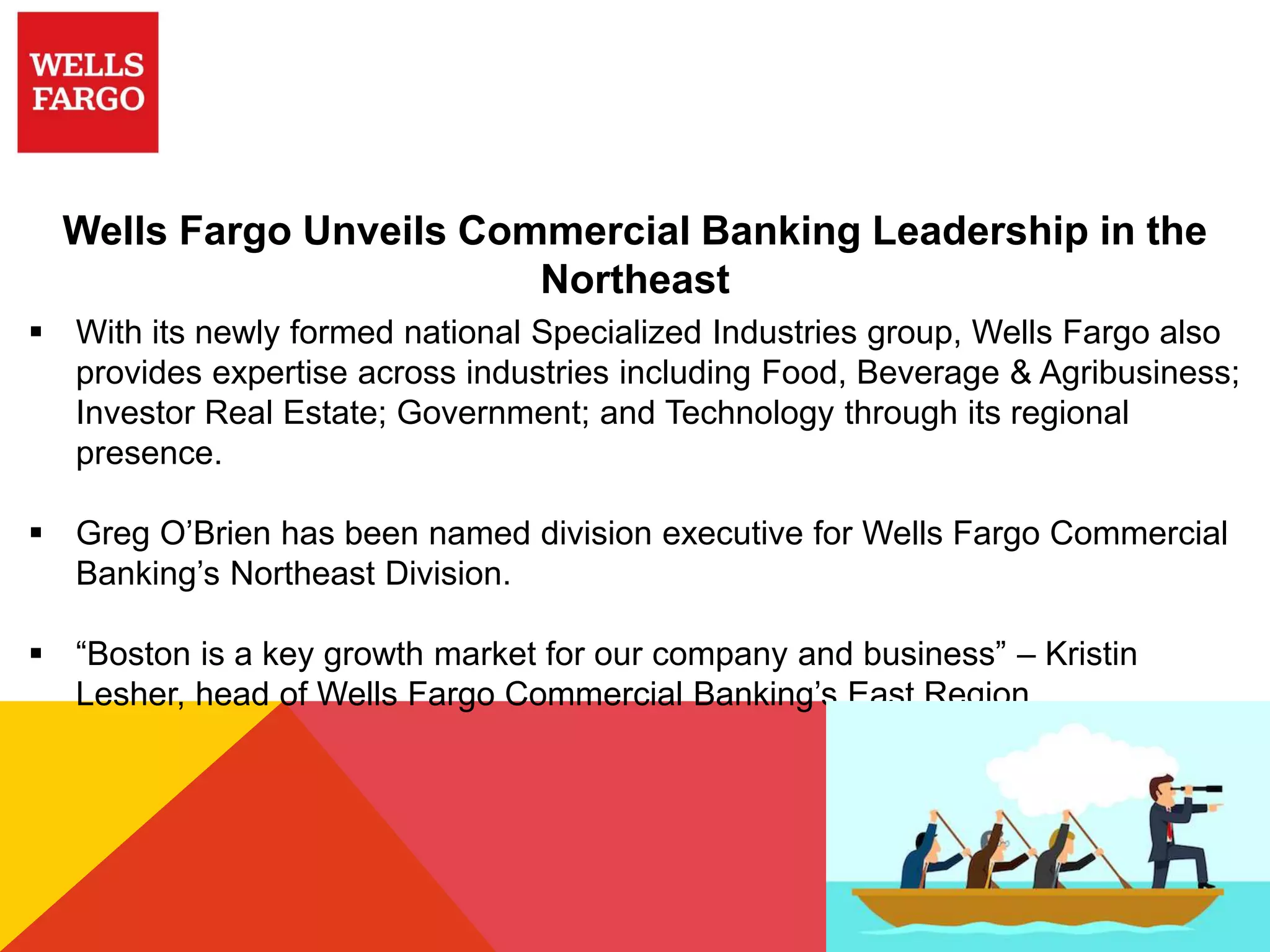 7 keys to open doors at Wells Fargo | PPT
