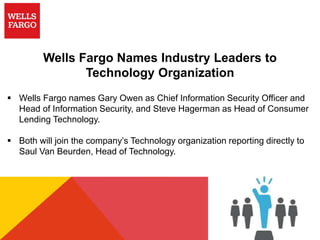7 keys to open doors at Wells Fargo | PPT