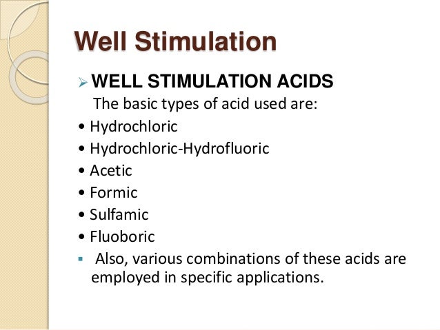 Well stimulation - petroleum engineering