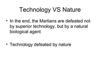 Wells-War of the Worlds | PPT