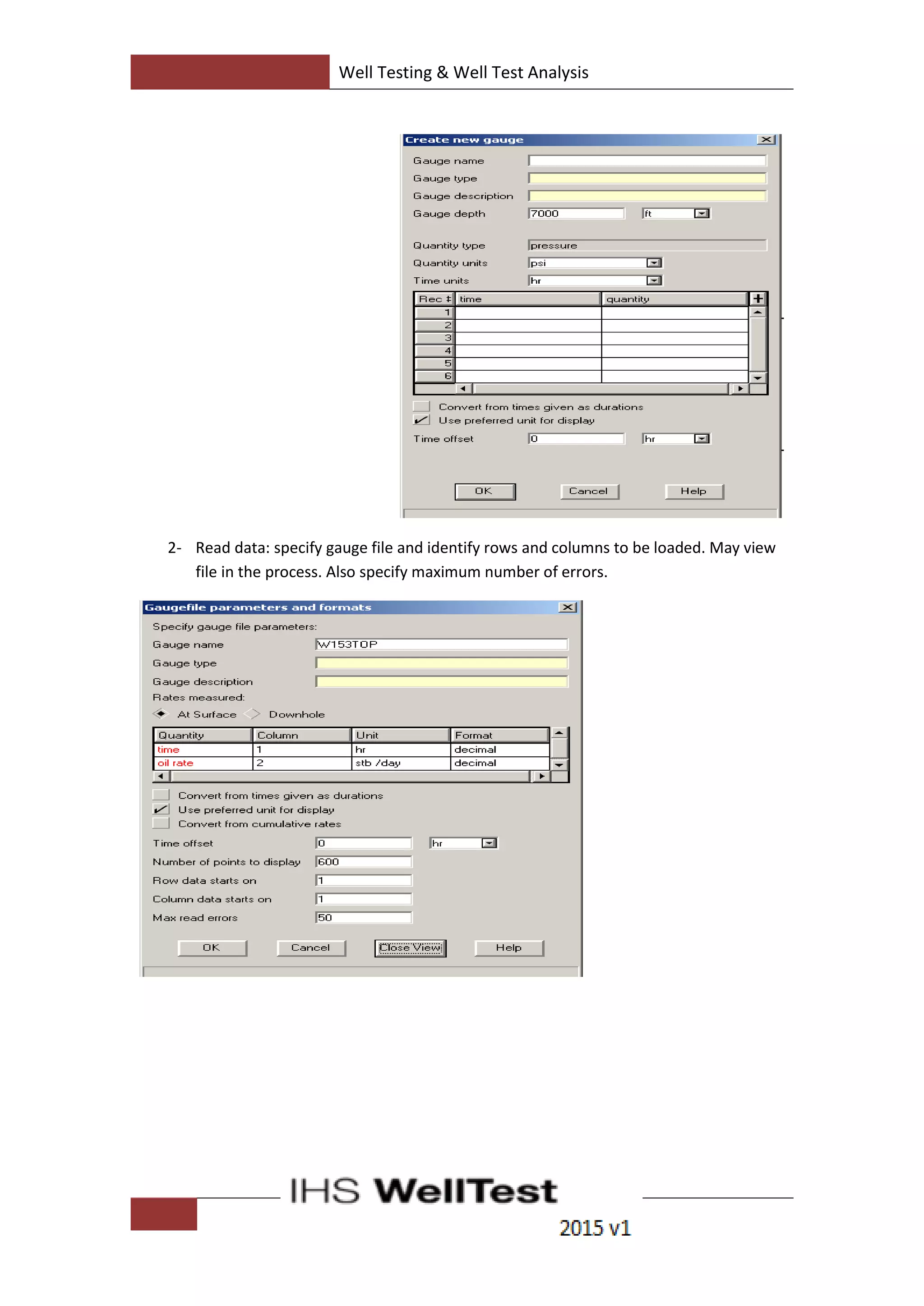 Well test analysis | PDF
