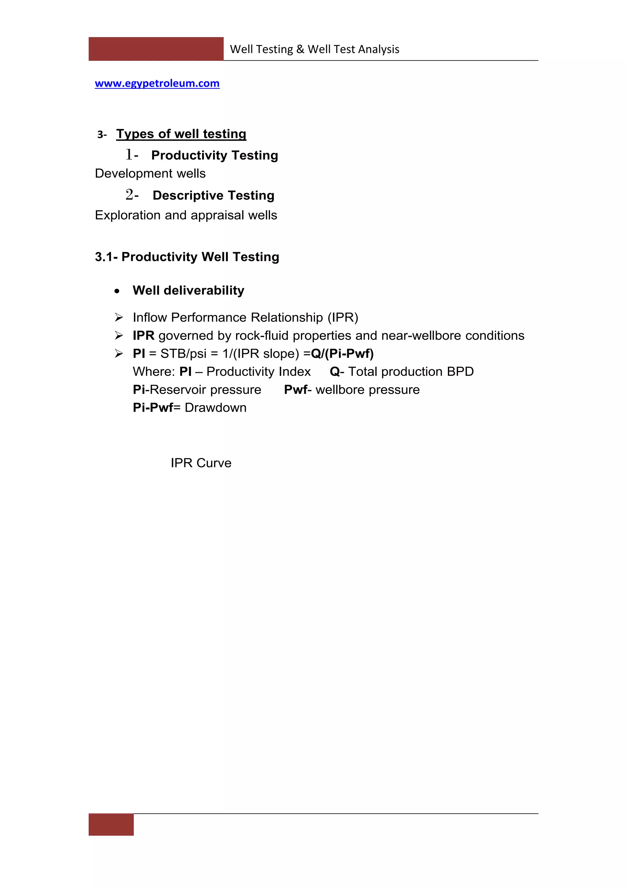 Well Test Analysis Pdf Computer Software And Applications Computing