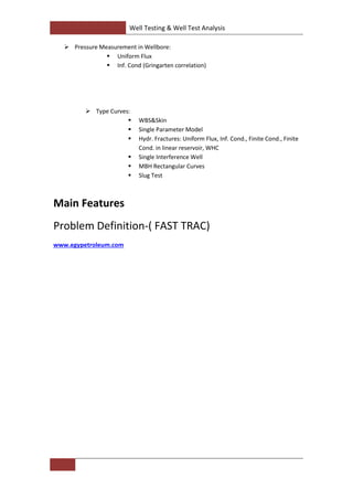 Well test analysis | PDF