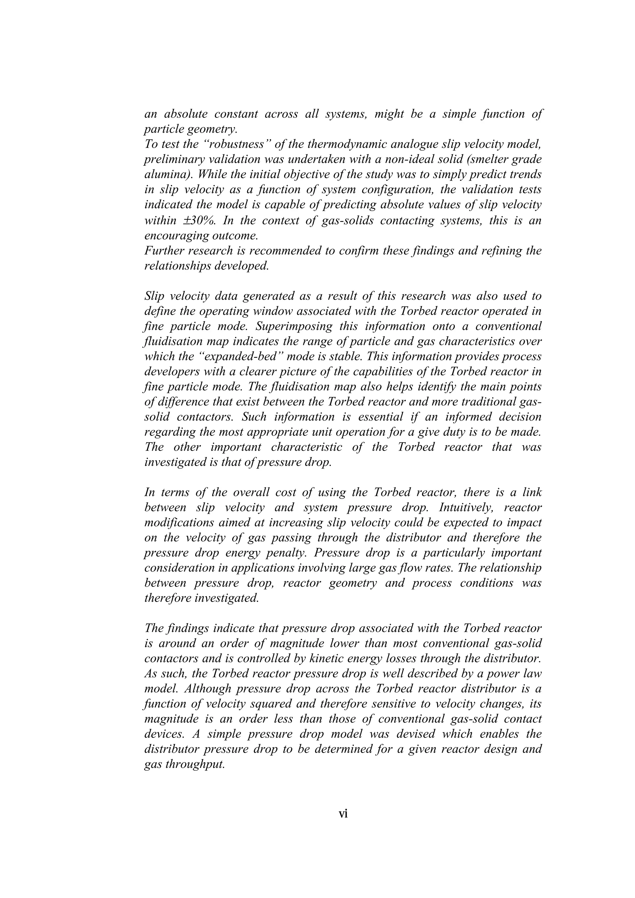 Hydrodynamic Behaviour of the Torbed® Reactor Operating in Fine ...