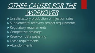 Well work over | PPTX