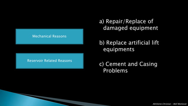 Well Workover | PPTX