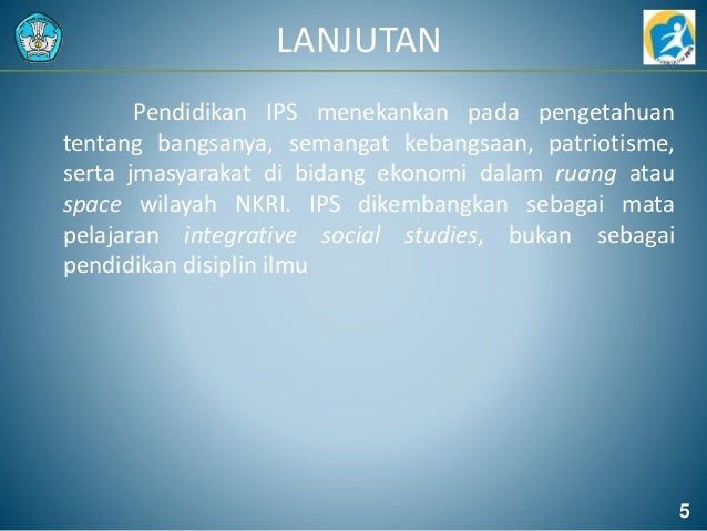 Konsep IPS TERPADU.