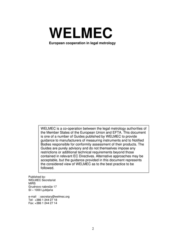 Welmec 08.10 guide_for_statistical_verification | PDF
