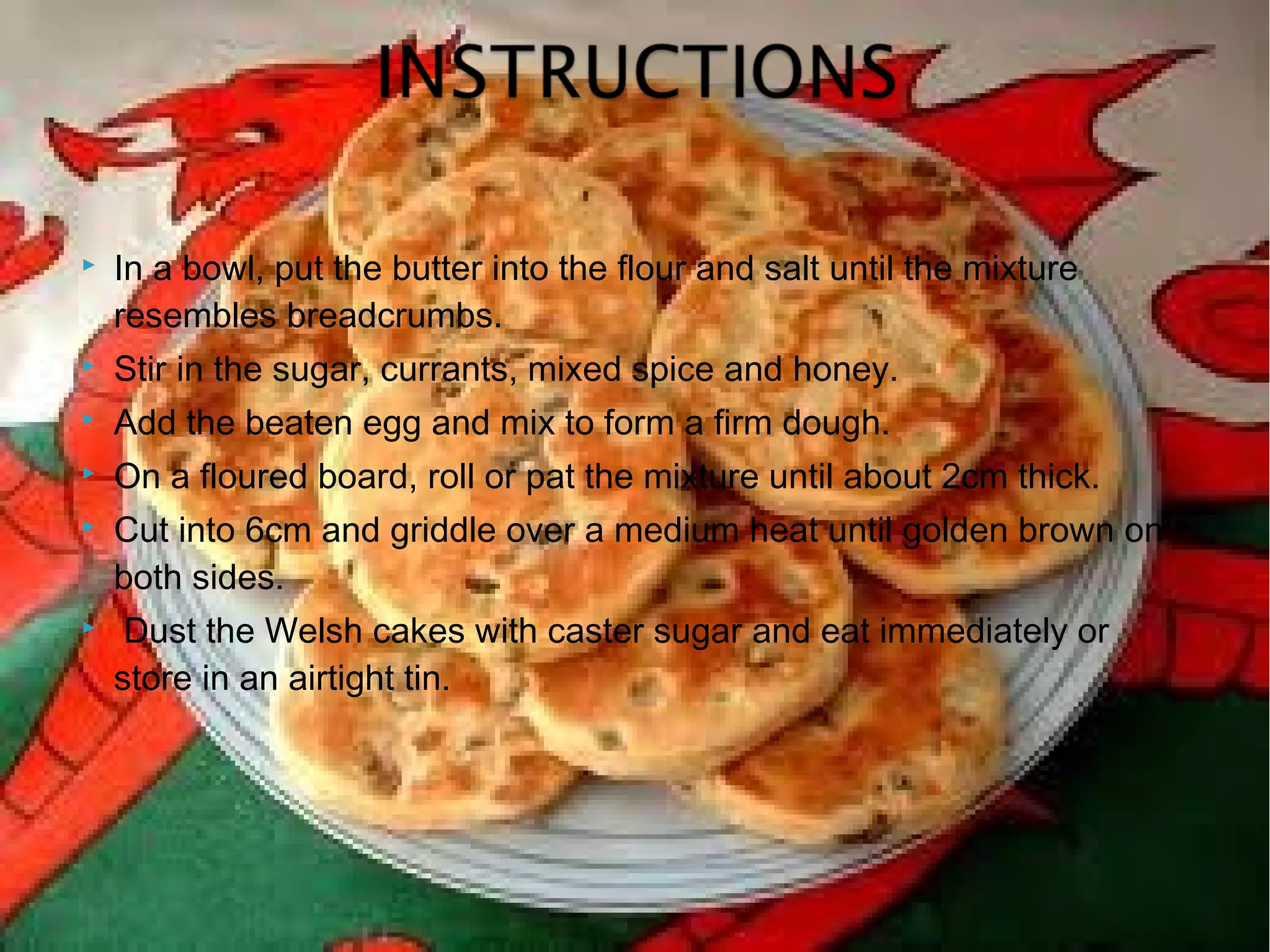 Welsh cake recipe | PPT