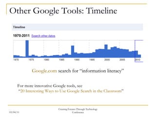 Free Visualization Tools for Teaching and Research: Blogs, Glogs, GIS, Word Clouds | PPT ...