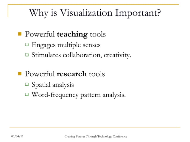 Free Visualization Tools for Teaching and Research: Blogs, Glogs, GIS ...