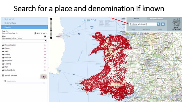 Welsh chapels and maps | PPTX