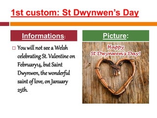 Welsh customs and traditions | PPTX