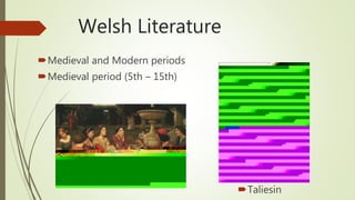 Welsh literature and authors | PPTX