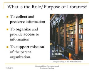 Librarianship: Strategies for Sustainability and Growth | PDF