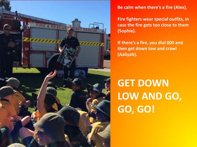 Welshpool fire fighters incursion | PPT