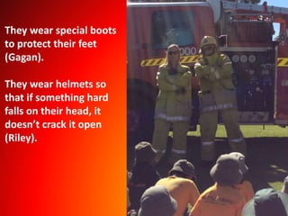 Welshpool fire fighters incursion | PPT