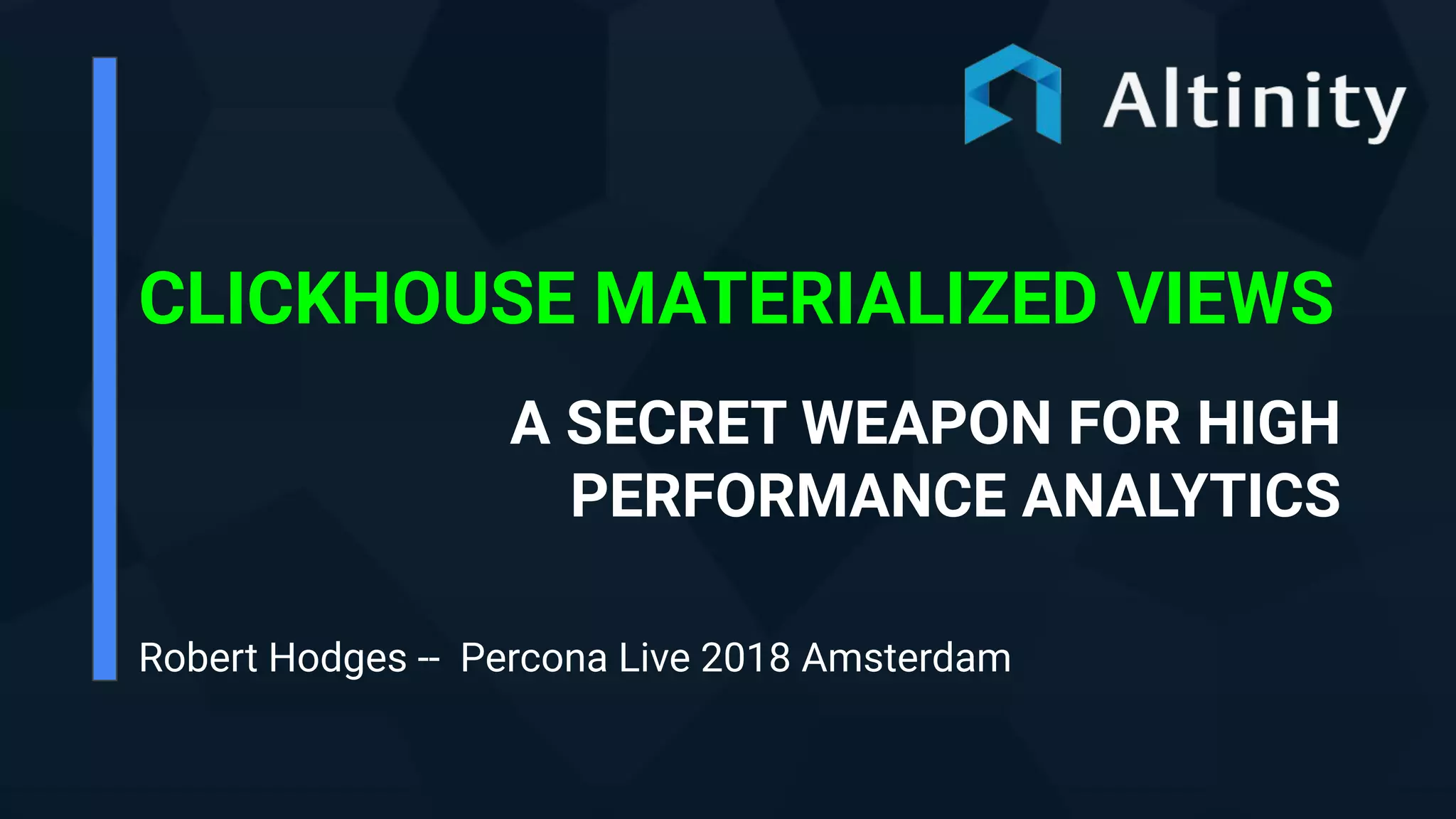 ClickHouse materialized views - a secret weapon for high performance ...