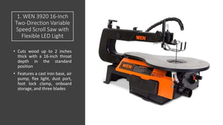 WEN 3920 VS Dremel MS20-01 VS DEWALT DW788 VS Shop Fox W1713 VS ...