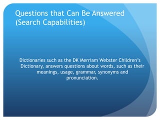 DK Merriam Webster Instructional Presentation | PPTX