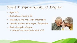 Erik Erikson's Stages of Psychosocial Development | PPTX
