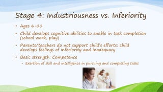 Erik Erikson's Stages of Psychosocial Development | PPT