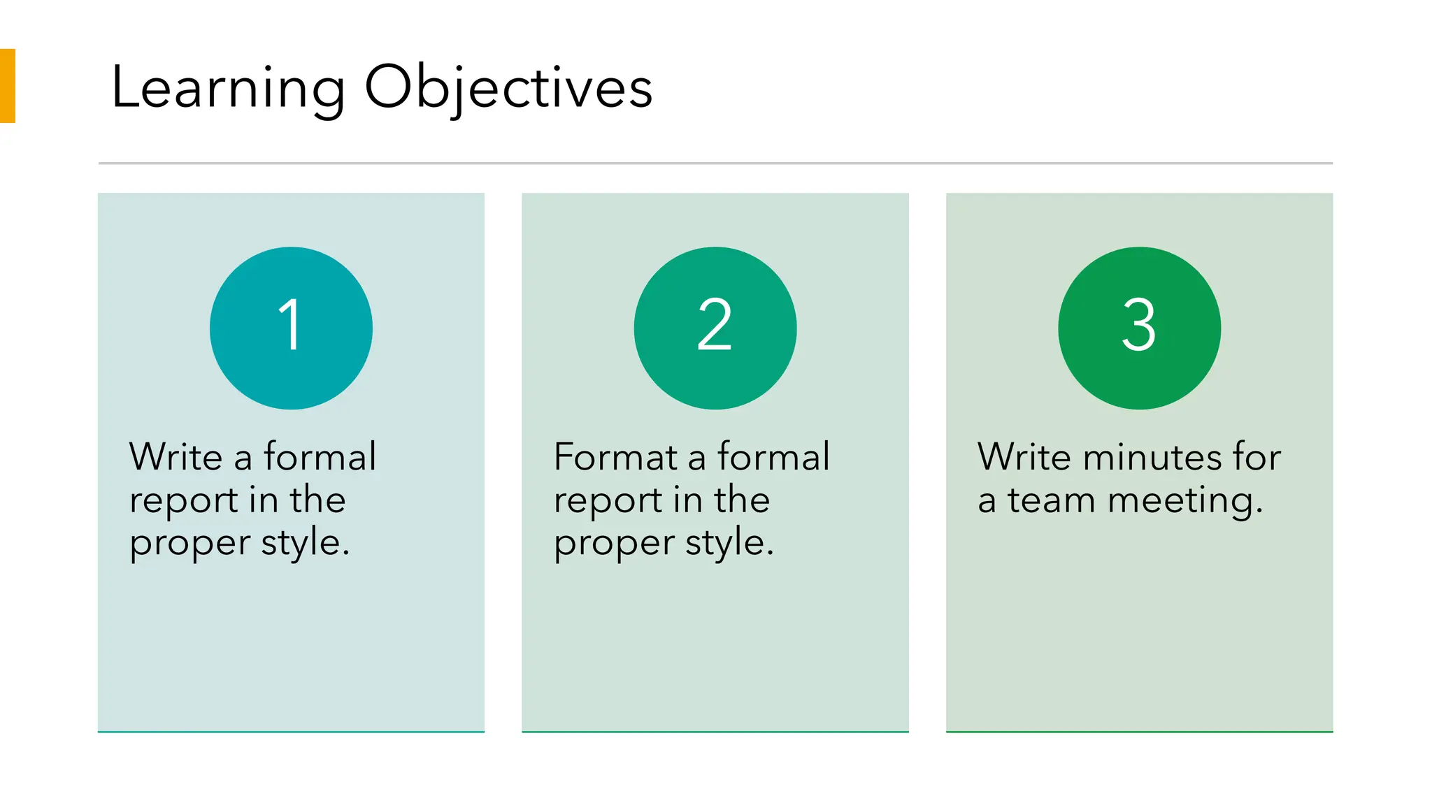 Formal reports Business English Writing. | PPT