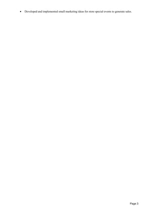 Wendie Bernard CV | PDF