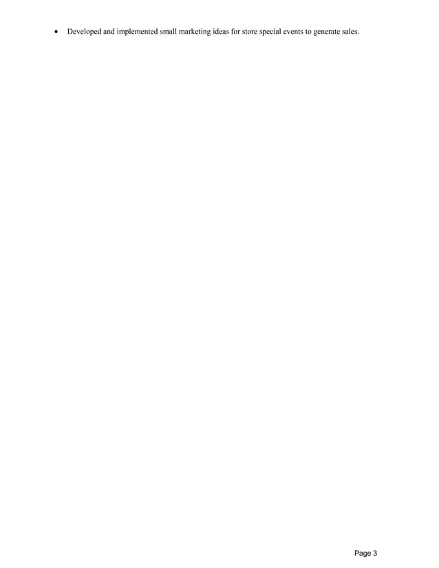 Wendie Bernard CV | PDF