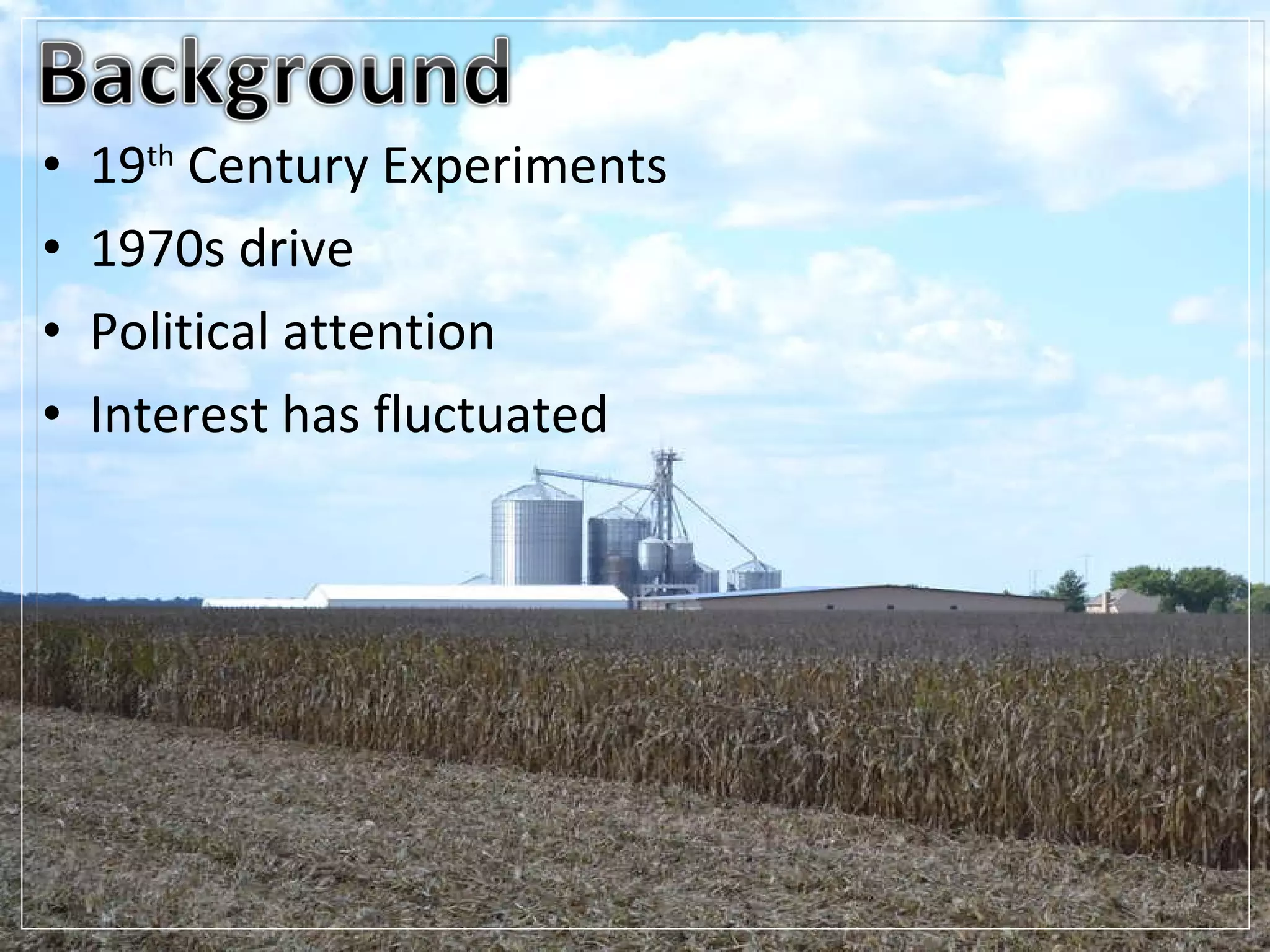 Cars vs. Corn (The Food vs. Fuel Debate) | PPT | Agriculture | Industries