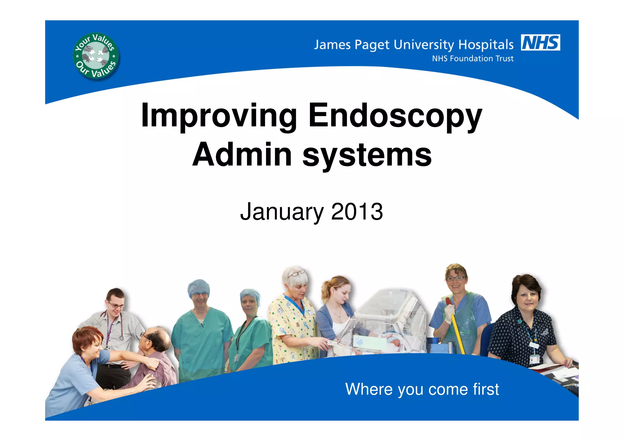 Endoscopy - improving admin systems | PDF