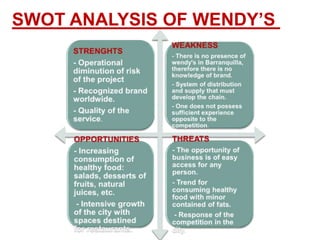 Wendy's | PPTX | Dining Out | Food & Drink