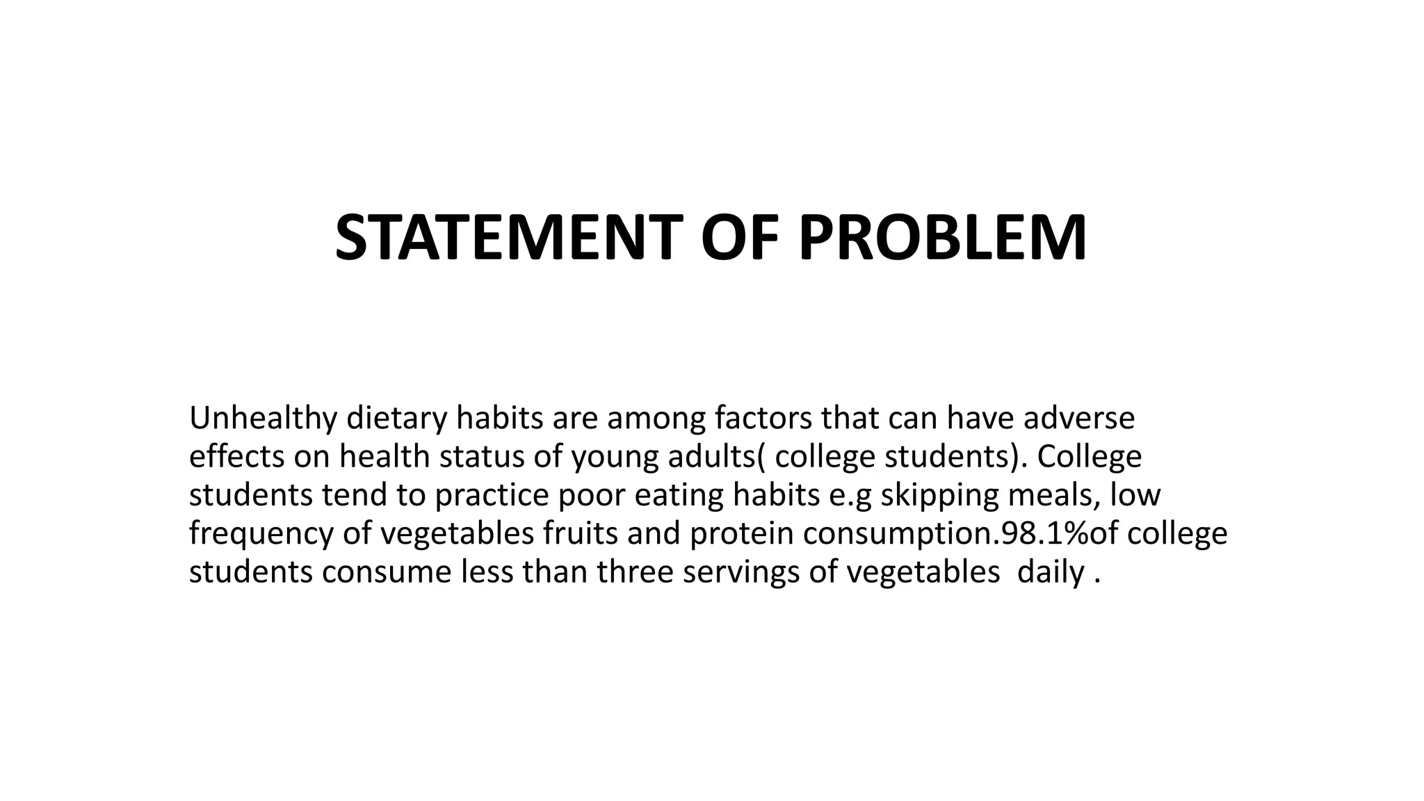 Jere research presentation.pptx on food preference | PPT