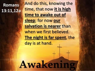 We need an awakening | PPTX